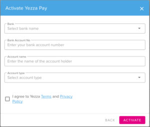 6 Advantages With Yezza Pay & How To Activate – (Updated 16/07)