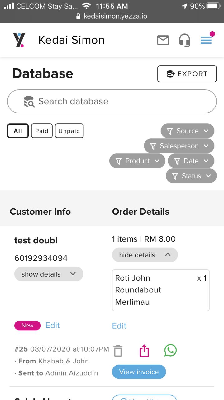 Get To Know Database Interface – [UPDATED 23/07]