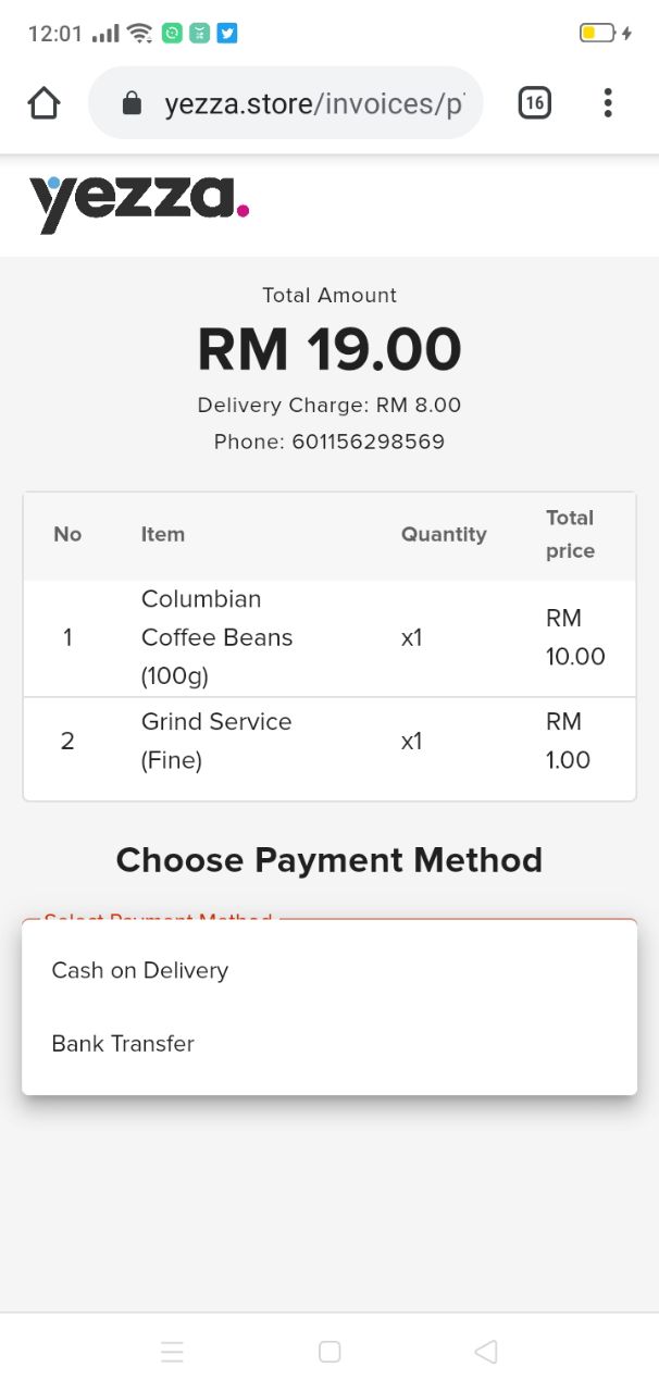 Contoh – Flow Pembeli Guna WhatsApp Form